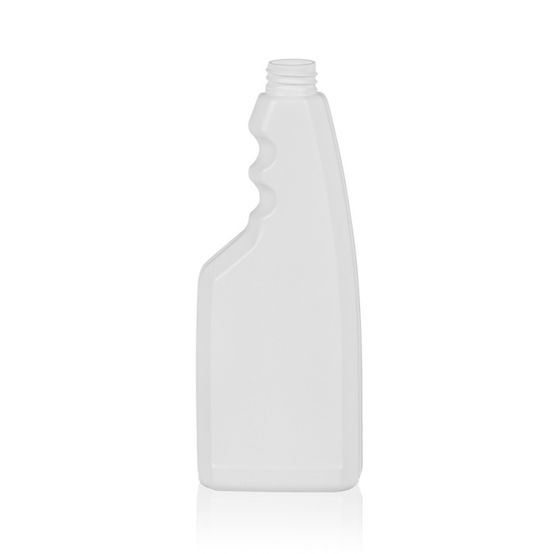 500 ml multi trigger white HDPE bottle 28.410